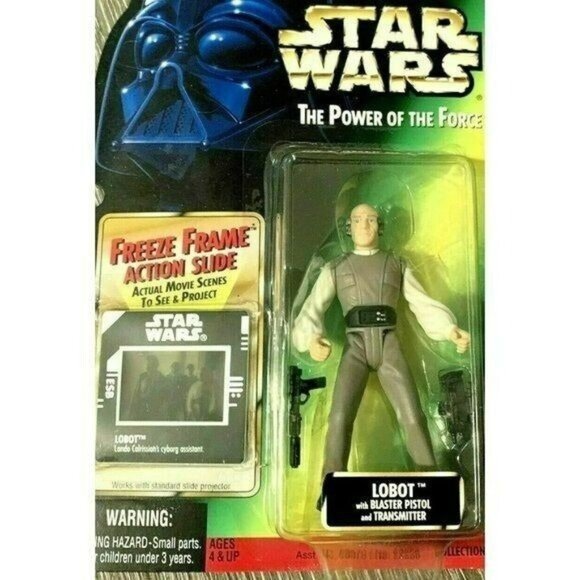 Kenner | Toys | Star Wars The Power Of Force Lobot With Blaster Pistol ...